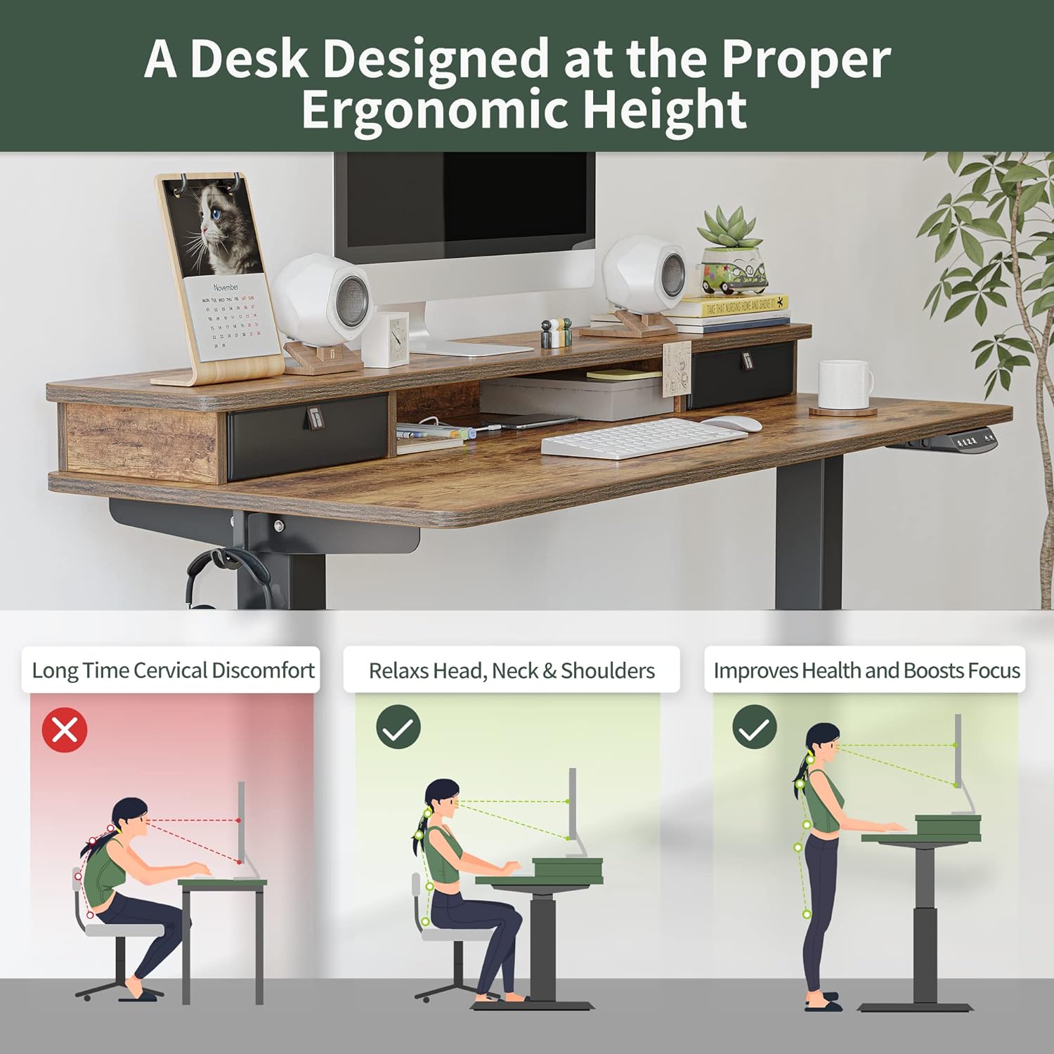 Best Home Office Desk For Dual Monitors | Top3Comparison.com