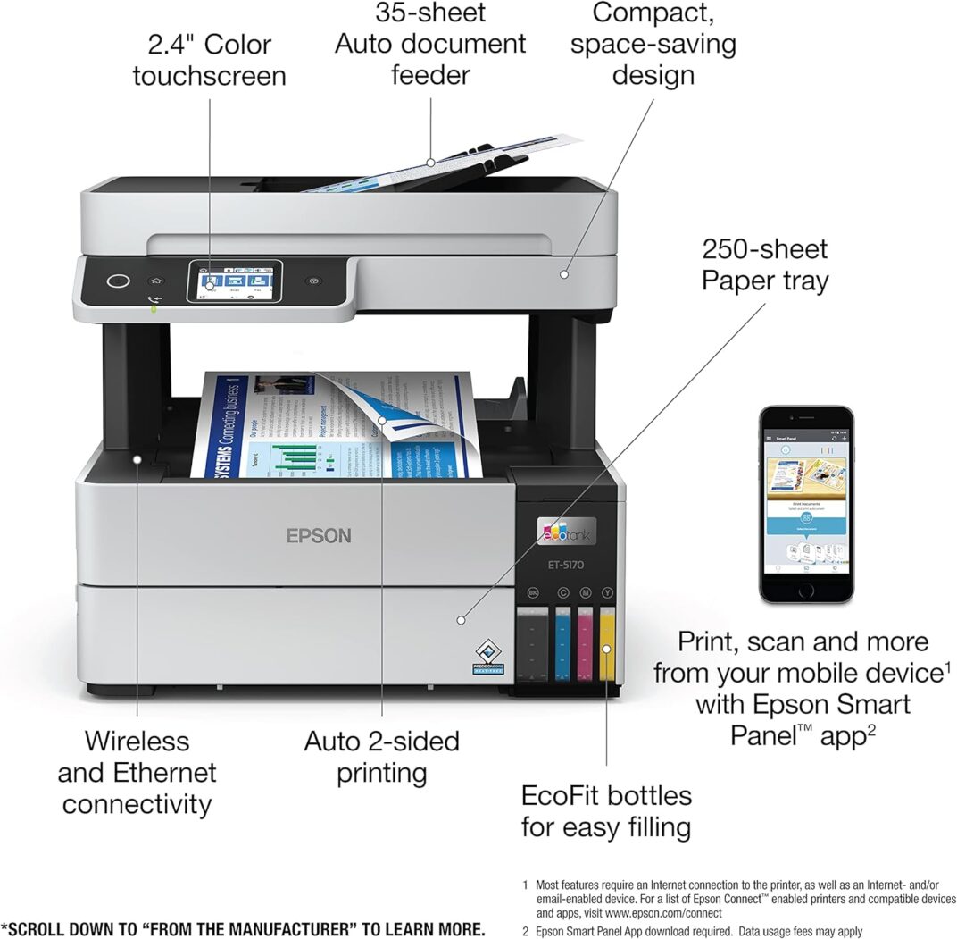 Epson Ecotank Model Comparison | Top3Comparison.com